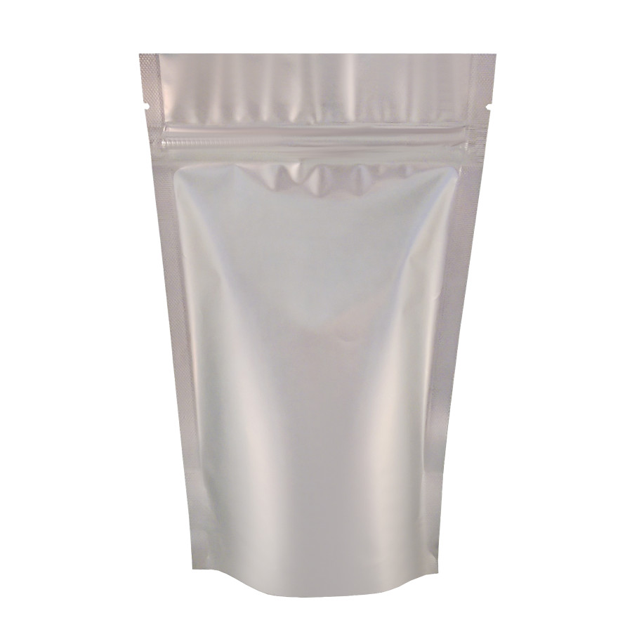 Buy online 40g silver Matt Stand Up Pouch/Bag with Zip Lock